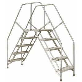 Portable Crossover Ladder, 4 Steps w/A3 Treads