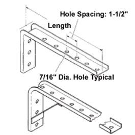 Angle Brackets for Web Mounting