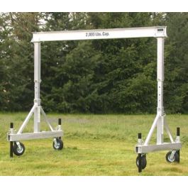 1,000 lb Cap Portable Aluminum Gantry