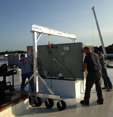 Portable Aluminum Gantry Cranes, Mobile Gantry Crane, Pneumatic/Air ...