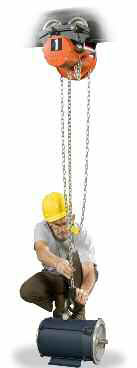 CM Series 648, Cyclone Low Headroom Trolley Hoist